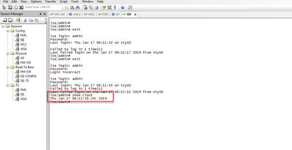 ISE and AD date & time Synchronization